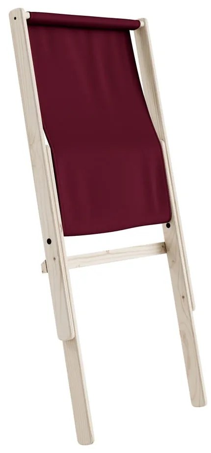 Skládací křeslo Karup Design Boogie Raw/Bordeaux