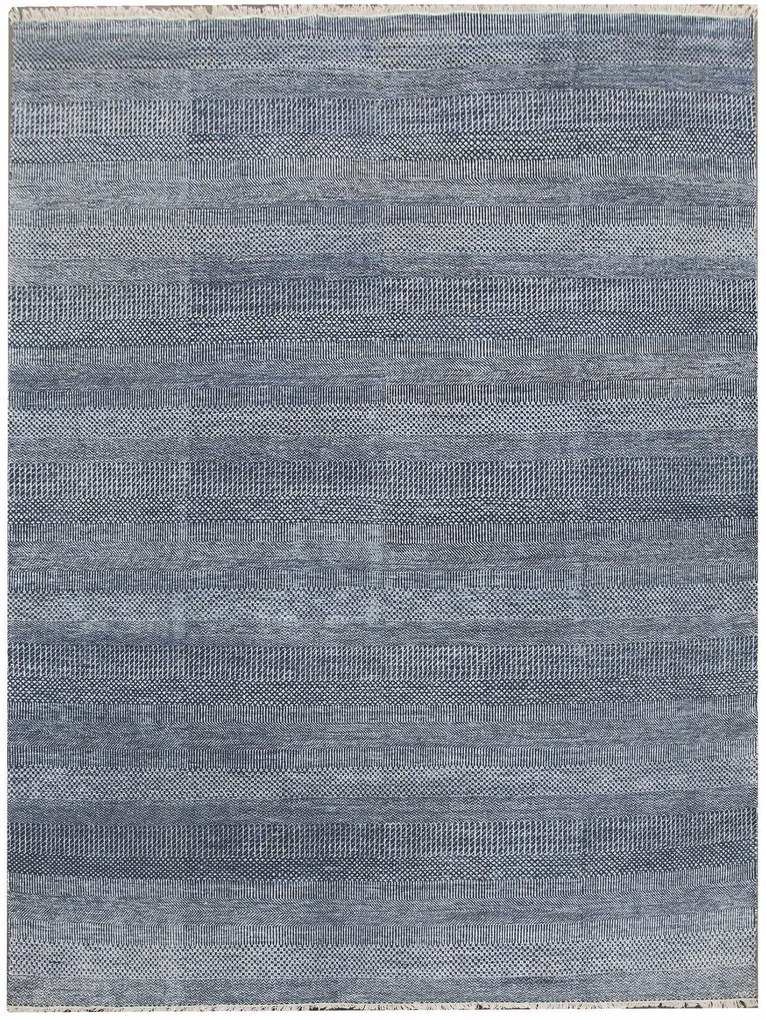 Diamond Carpets koberce Ručně vázaný kusový koberec Diamond DC-MCN Denim blue/silver - 180x275 cm