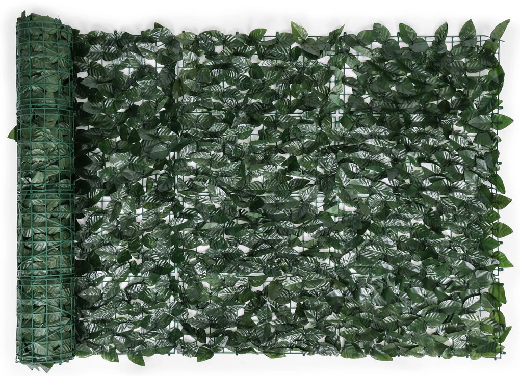 Umělá zahradní zástěna GREENY 300x100 cm zelená