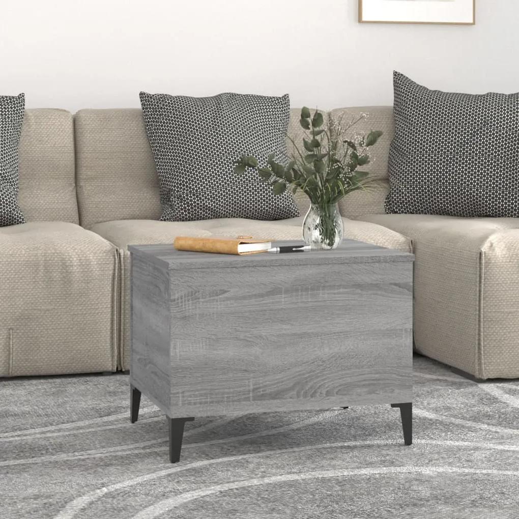 vidaXL Konferenční stolek 60x44,5x45 cm kompozitní dřevo [819578] Barva: Betonová šedá