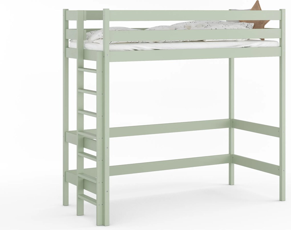 Rkids | Vyvýšená postel Veli 90x160 Šalvěj