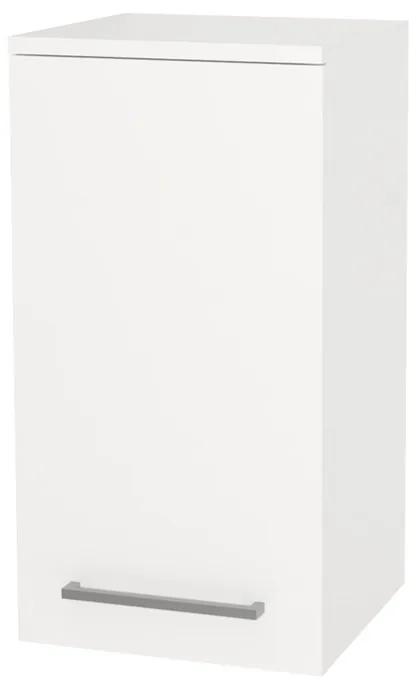 Mereo Bino koupelnová skříňka horní 63 cm, pravá, Multidecor, Arktická bílá CN696BIAA