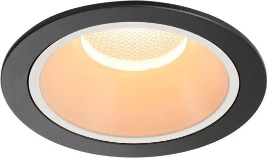 NUMINOS® DL XL vnitřní LED zápustné stropní svítidlo černá/bílá 2700 K 40° - BIG WHITE