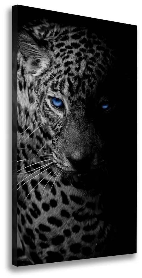 Wallmuralia Vertikální Moderní obraz canvas na rámu Leopard 50x100