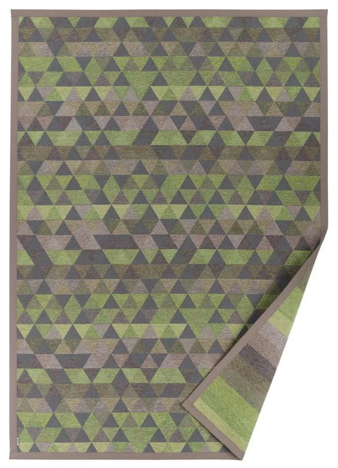 Zelený vzorovaný oboustranný koberec Narma Luke, 160 x 230 cm