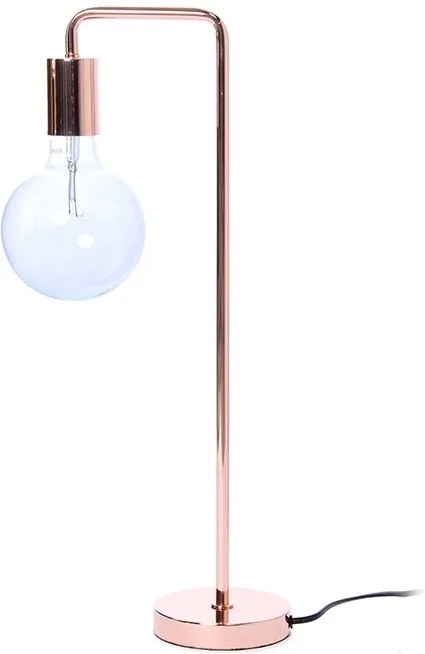FRANDSEN - Stolní lampa Cool, lesklá měděná
