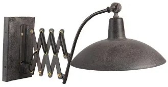 Nástěnná kovová lampa Clayre &amp; Eef 6LMP714