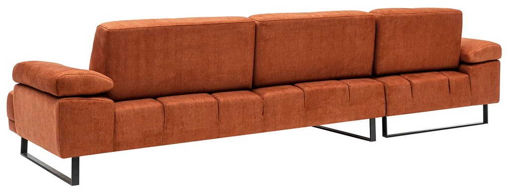 Atelier del Sofa Rohová sedací souprava Mustang Large Left - Orange, Oranžová