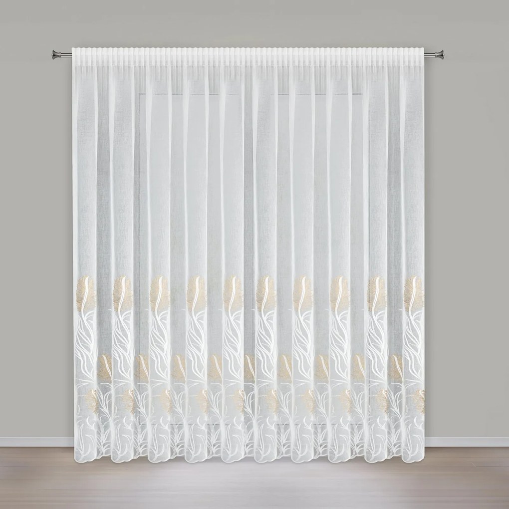 ZÁCLONA NA PÁSCE TILDA 400X270 CM LISTY