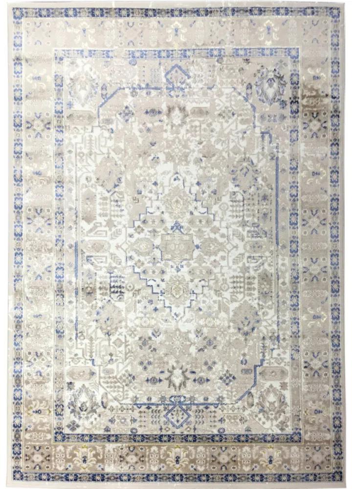Kusový koberec Bert béžovomodrý, Velikosti 140x200cm