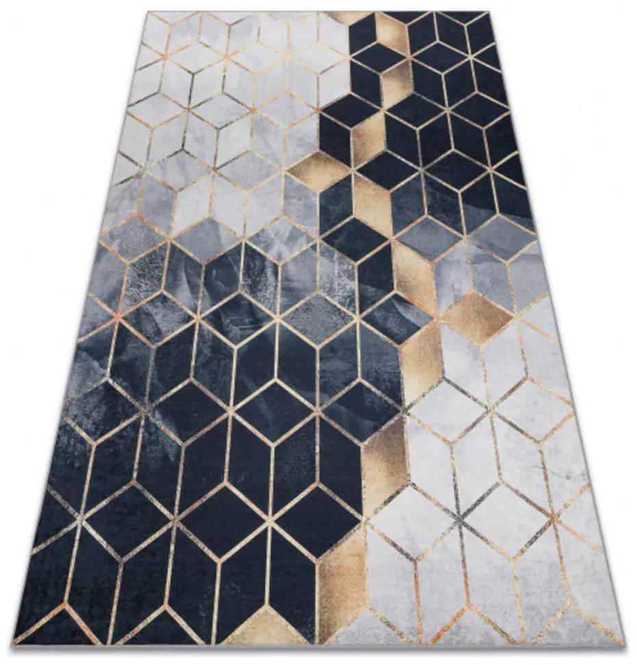 Kusový koberec Apera černý 120x170cm