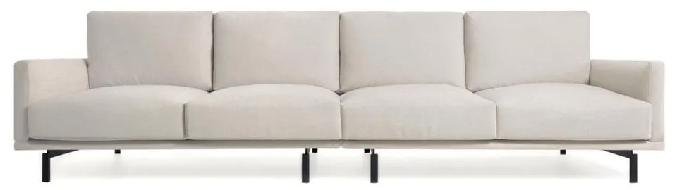 Béžová žinylková pohovka 334 cm Galene – Kave Home