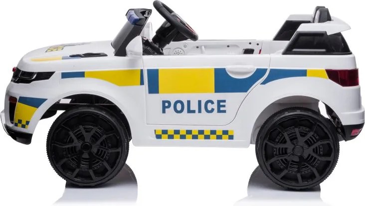 LEAN CARS Elektrické policejní autíčko BBH-021 bílé