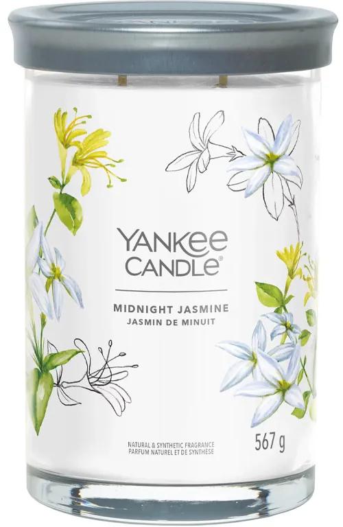 Yankee Candle – Signature Tumbler svíčka Midnight Jasmine (Půlnoční jasmín) Velikost: střední 340 g
