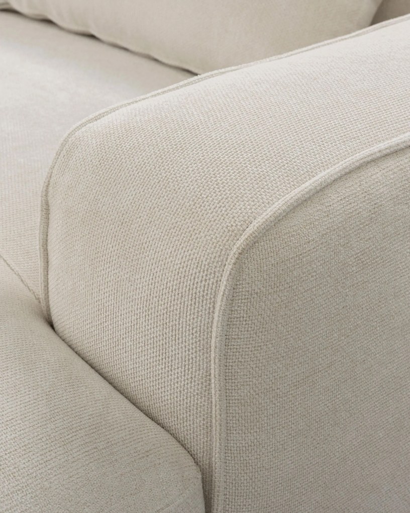 Pohovka Silkeborg crème white levostranná
