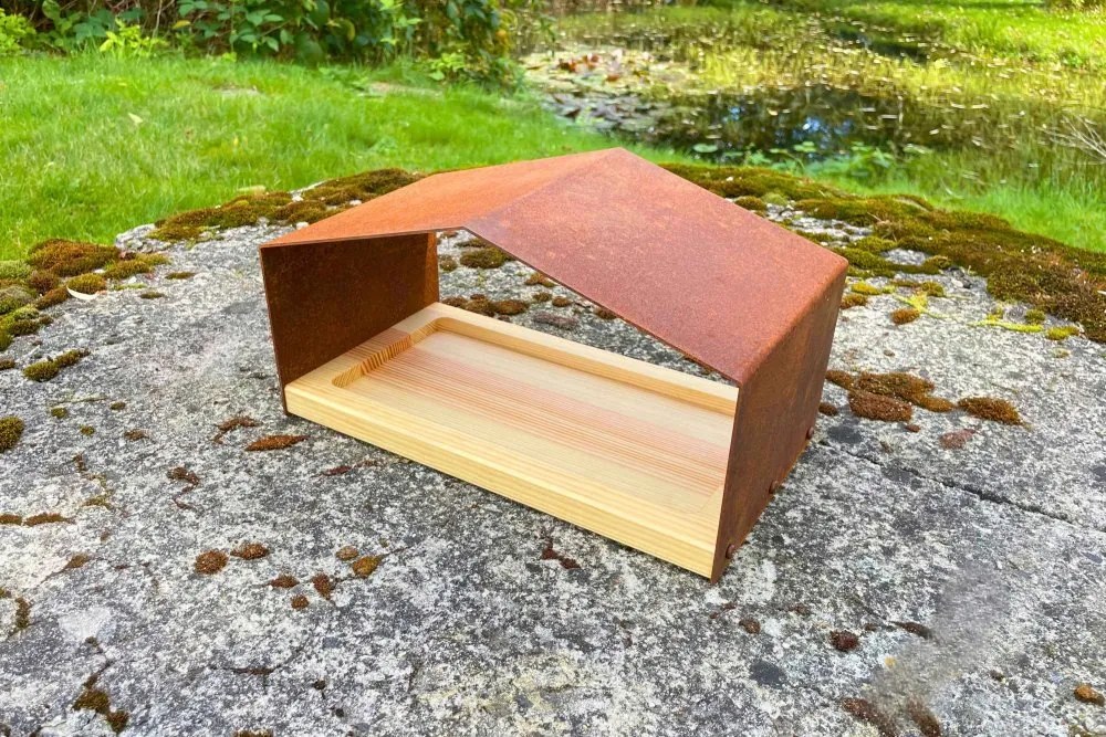Krmítko pro ptáky - VELKÉ ✔ Corten