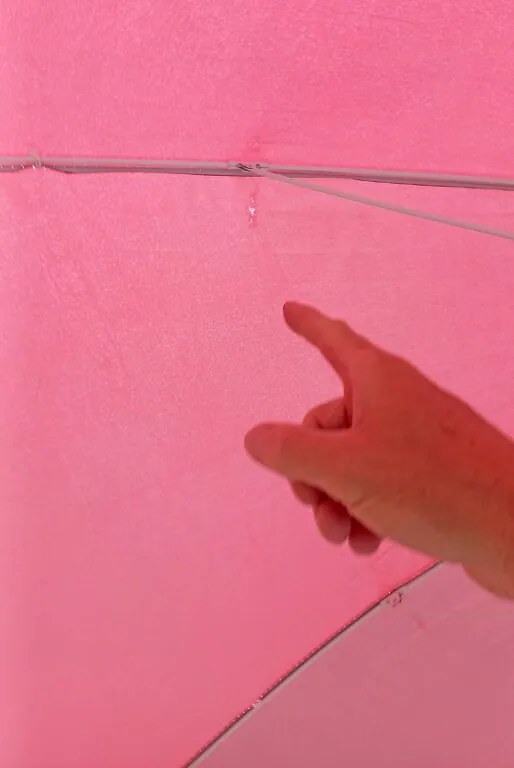 Cappa Garden Zahradní slunečník červený 240 cm