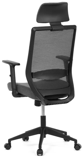 Ergonomická kancelářská židle AURELIE - černá síťovina Barva: černá