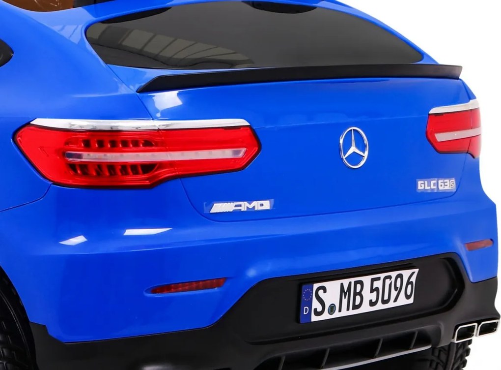 Ramiz Dětské autíčko Mercedes GLC 63S modré SUV + pohon 4x4
