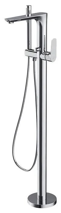 Cersanit S951-306 - Volně stojící vanová sada s baterií CREA lesklý chrom S951-306