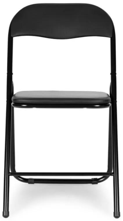 Cateringová židle skládací černá 4ks