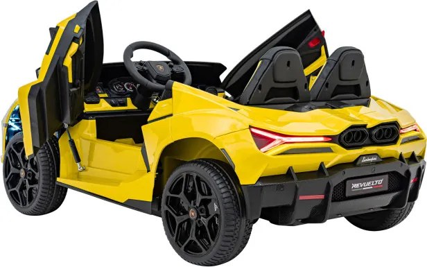Elektrické autíčko Lamborghini Revuelto XL žluté