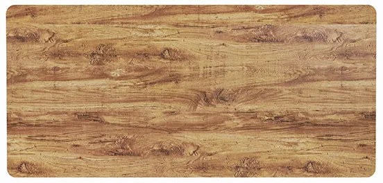 Lama Plus Deska stolu ERGODESK — 160x75x1,8 cm, laminovaná dřevotříska dub rustikal