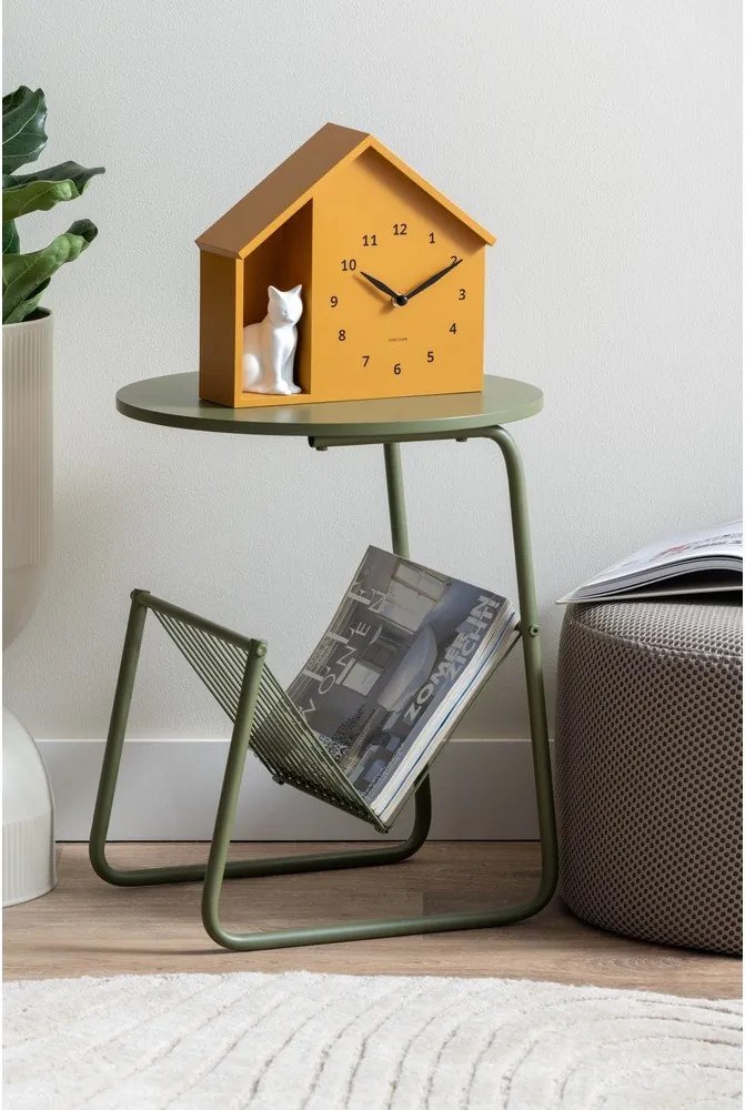 Kovový kulatý odkládací stolek ø 40 cm Riqueza Revista – Leitmotiv