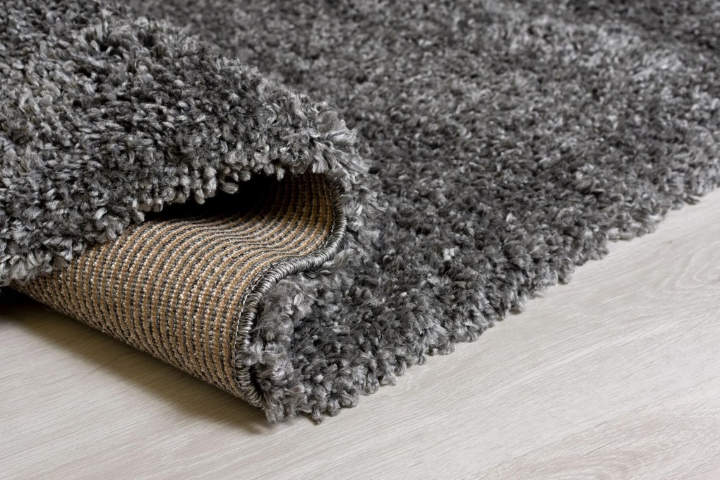 DOPREDAJ: 60x110 cm Kusový koberec Brilliance Sparks Anthracite, 60x110, šedá, obývacia izba, Flair Rugs