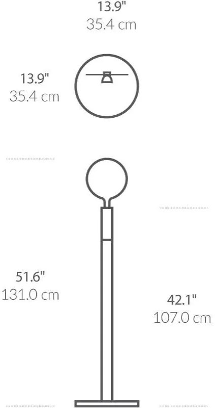 Stojan pro bezdotykový dávkovač mýdla a desinfekce Simplehuman ST1500, 130 cm