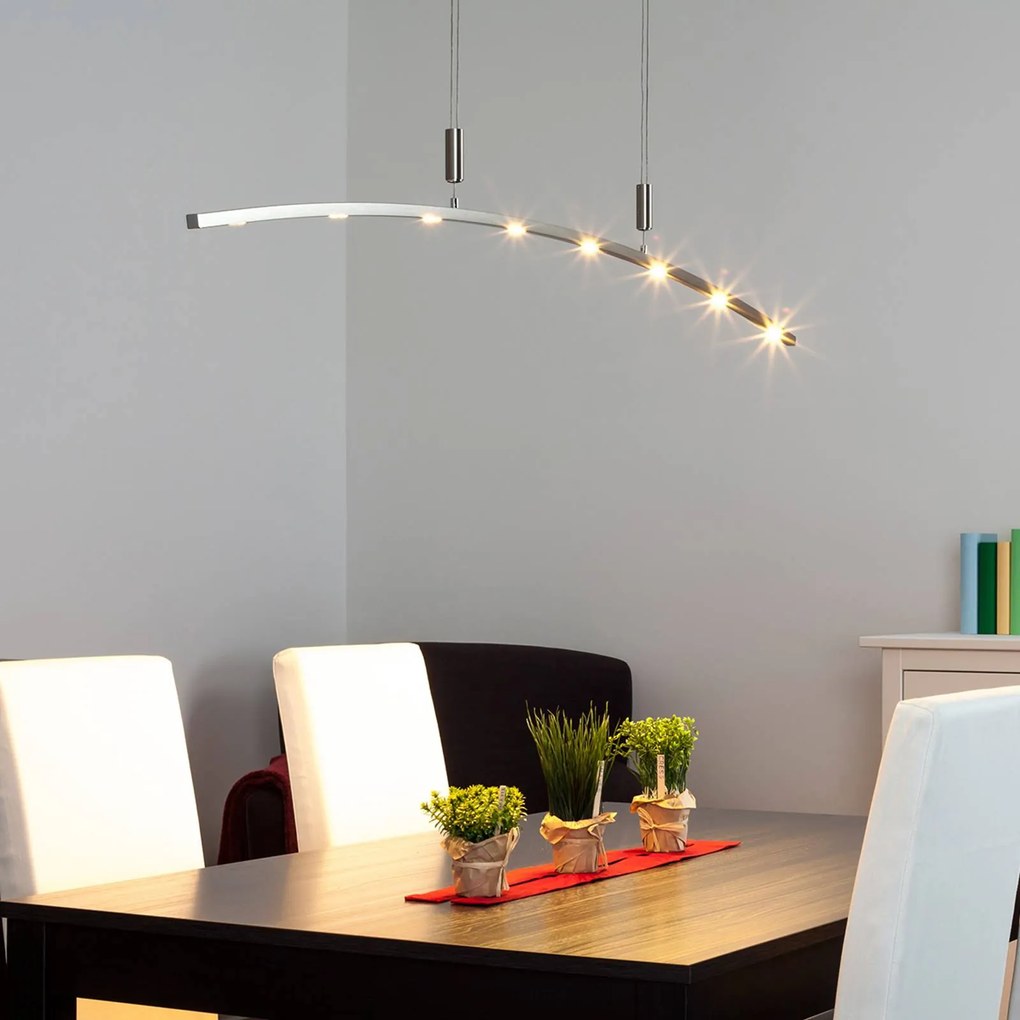 160 cm – LED závěsné světlo Falo, nastavitelné