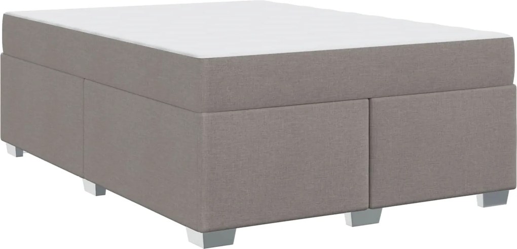 Rám postele Taupe 140 x 200 cm textil 3399191