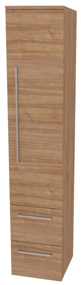 Mereo Mereo, Bino, koupelnová skříňka vysoká 163 cm, pravá, Multidecor, CN698LSW1