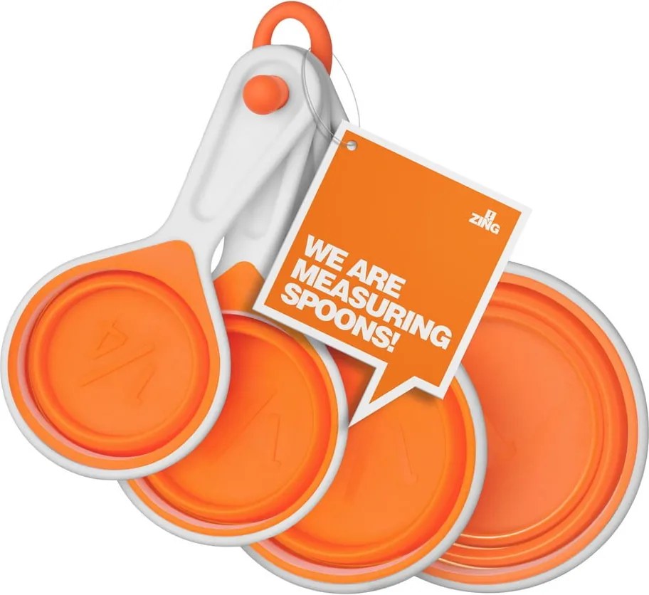 Set odměrek Zing Orange, 4 ks