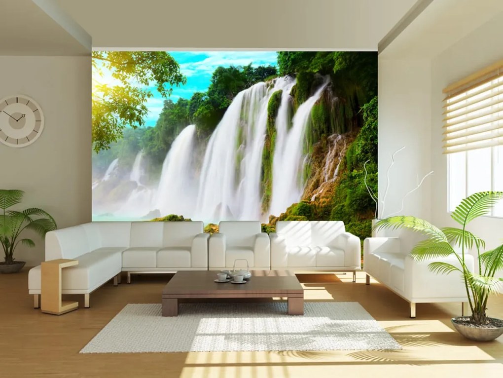 Fototapeta - vodopády v Číně (150x116 cm) - Murando DeLuxe