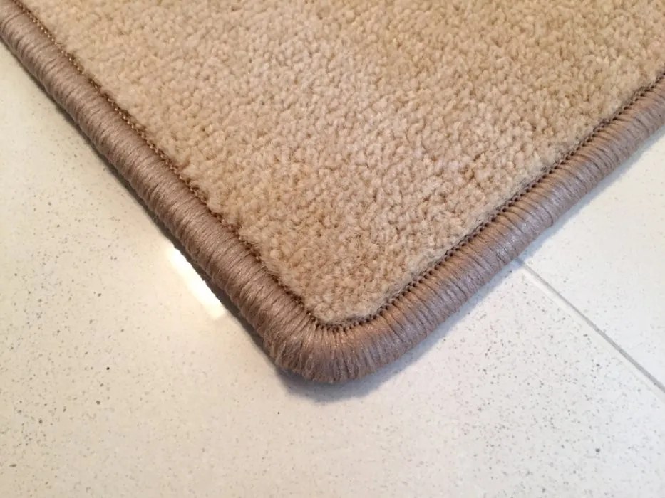 Vopi | Kusový béžový koberec Eton - 80x150 cm