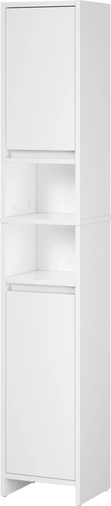 Livarno® Vysoká koupelnová skříňka Oslo, bílá
