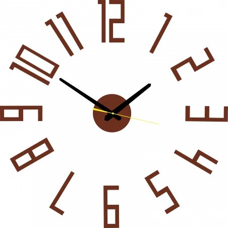 Stylové nástěnné hodiny do obývacího pokoje I SENTOP X0018-Wall clock HEU-