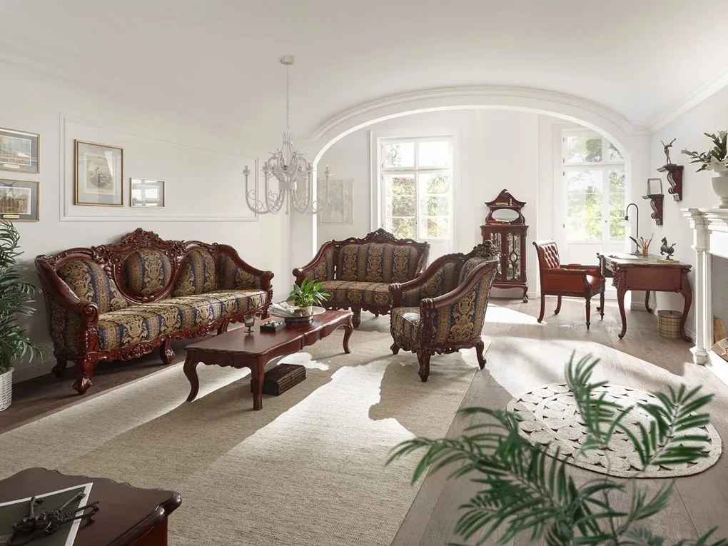 furniture-nabytek.cz - Kancelářské křeslo Camford II, masivní pravá kůže, lakované, hnědé