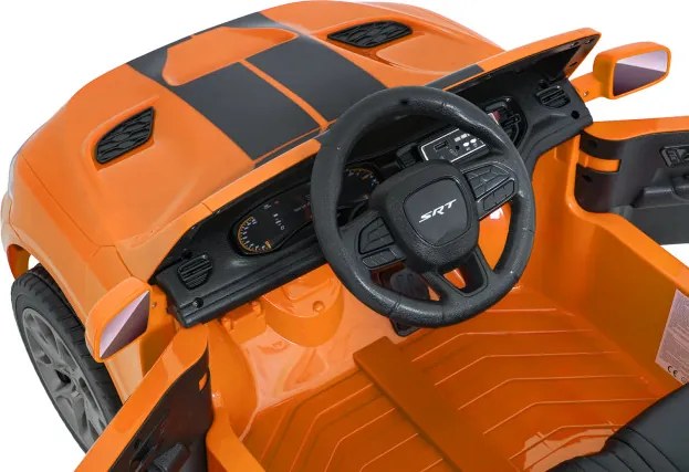 Elektrické autíčko Dodge Durango oranžové