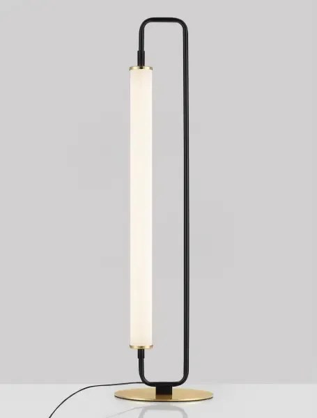LED černá stolní lampa Wetro