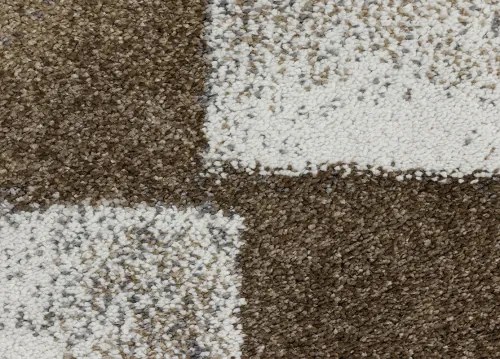 Koberce Breno Kusový koberec MONDO 36/WBG, Hnědá, Vícebarevné, 80 x 150 cm