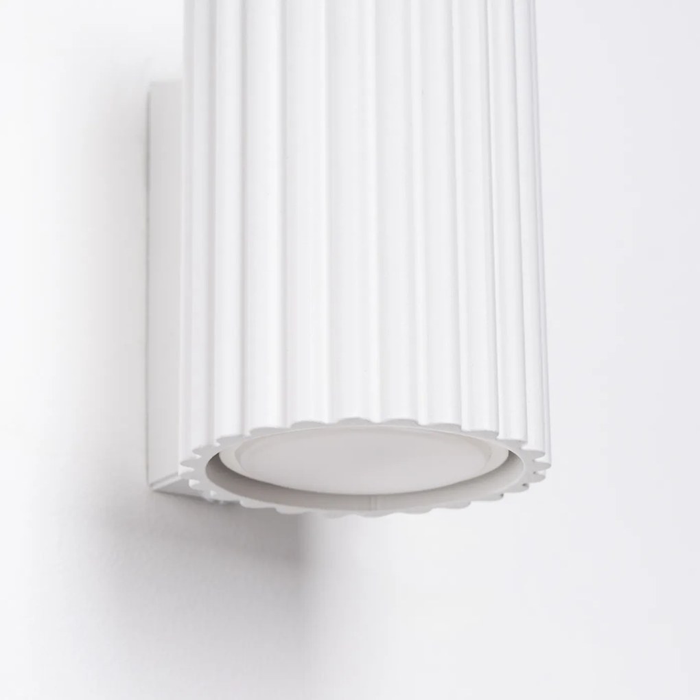 Sollux Lighting Nástěnné svítidlo KARBON 10 bílé