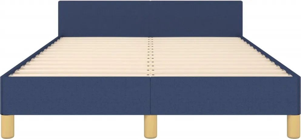 Rám postele bez matrací modrá 120x190 cm textil 3270505