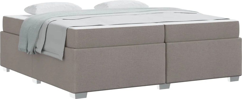 Rám postele Taupe 200 x 200 cm textil 3399212