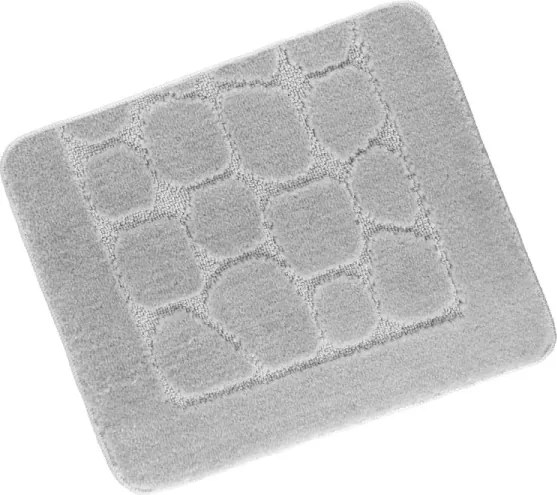 Bellatex koupelnové předložky BANY 60x50 cm bez výkroje 60x50 cm Dlažba Šedá