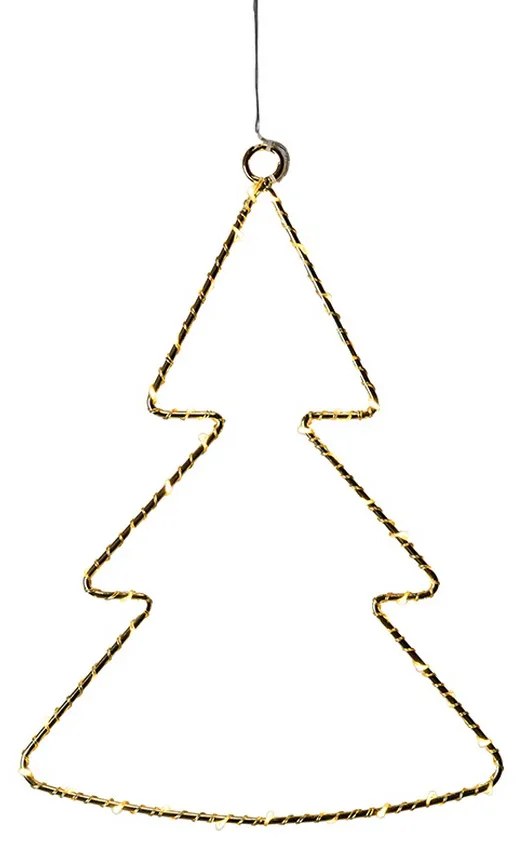 Svítící stromeček Liva Tree Gold 30 cm Sirius