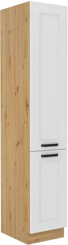 Kuchyňská skříňka LUNA 40 DK-210 2F korpus: dub artisan, barva dvířek: bílá