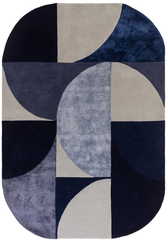 Tribeca Design Kusový koberec Blondie Oval Indigo Rozměry: 200x300 cm