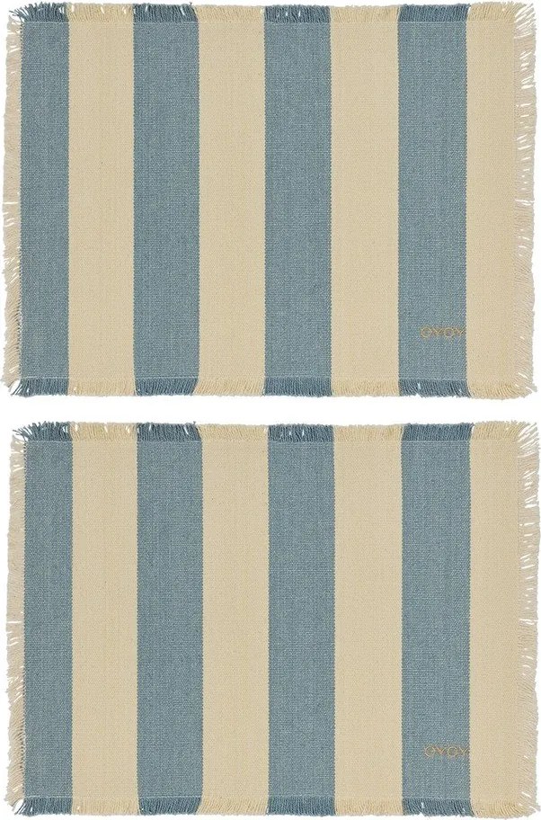 Prostírání v sadě 2 ks z bio bavlny 36x48 cm Toppu – OYOY Living Design